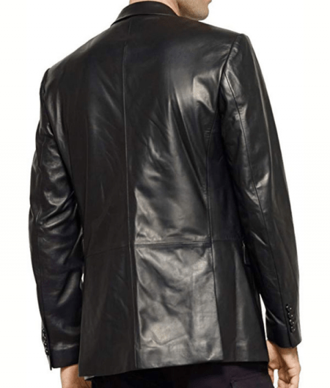 James Gandolfini The Sopranos Tony Soprano Leather Blazer - A2 Jackets