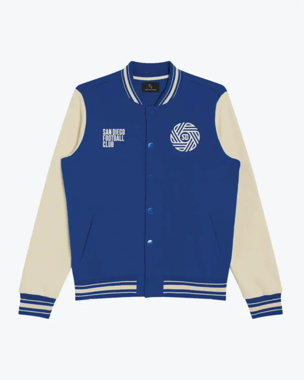 Community Blue Varsity Jacket - A2 Jackets