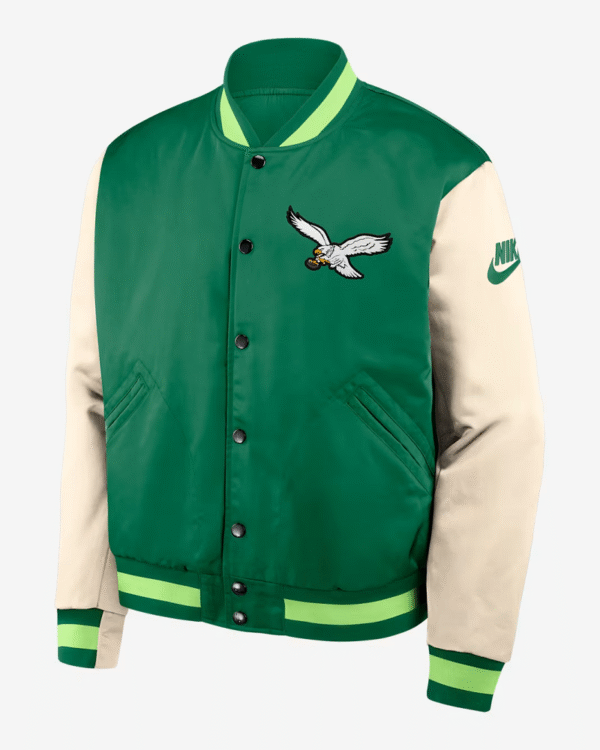 Philadelphia Eagles Rewind Legacy Bomber Jacket - A2 Jackets