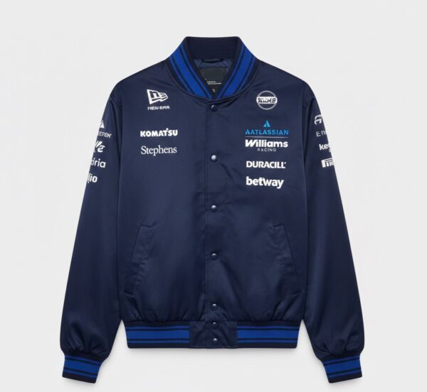 Williams 2026 F1 Racing Varsity Jacket - A2 Jackets